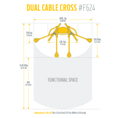 Freemotion Dual Cable Cross – F624 – UFL