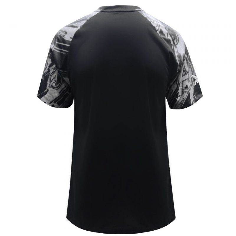 FBT Marvel Round Neck L3 T-Shirt Adult Grey/Black – UFL